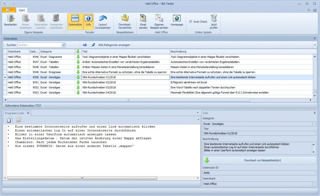 Excel-VBA-Einstiegs-Webinar | Held-Office
