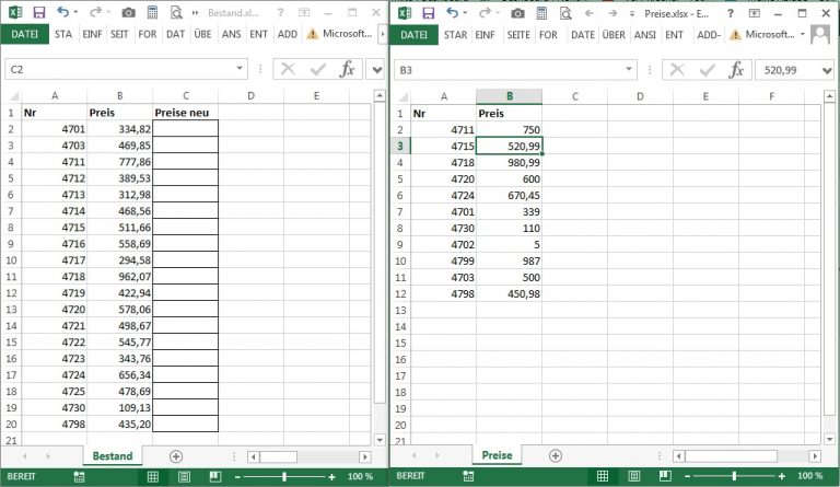 VBA-Beispiele | Held-Office